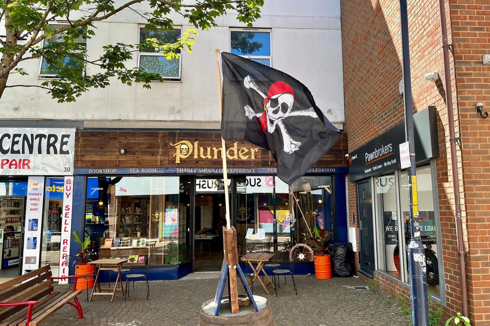 Pirate-themed bookshop Plunder opens up on Ramsgate High Street